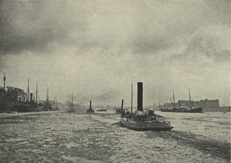 Im Hafen von Rotterdam (1908) | Das kurze, aber bewegte Leben des ...